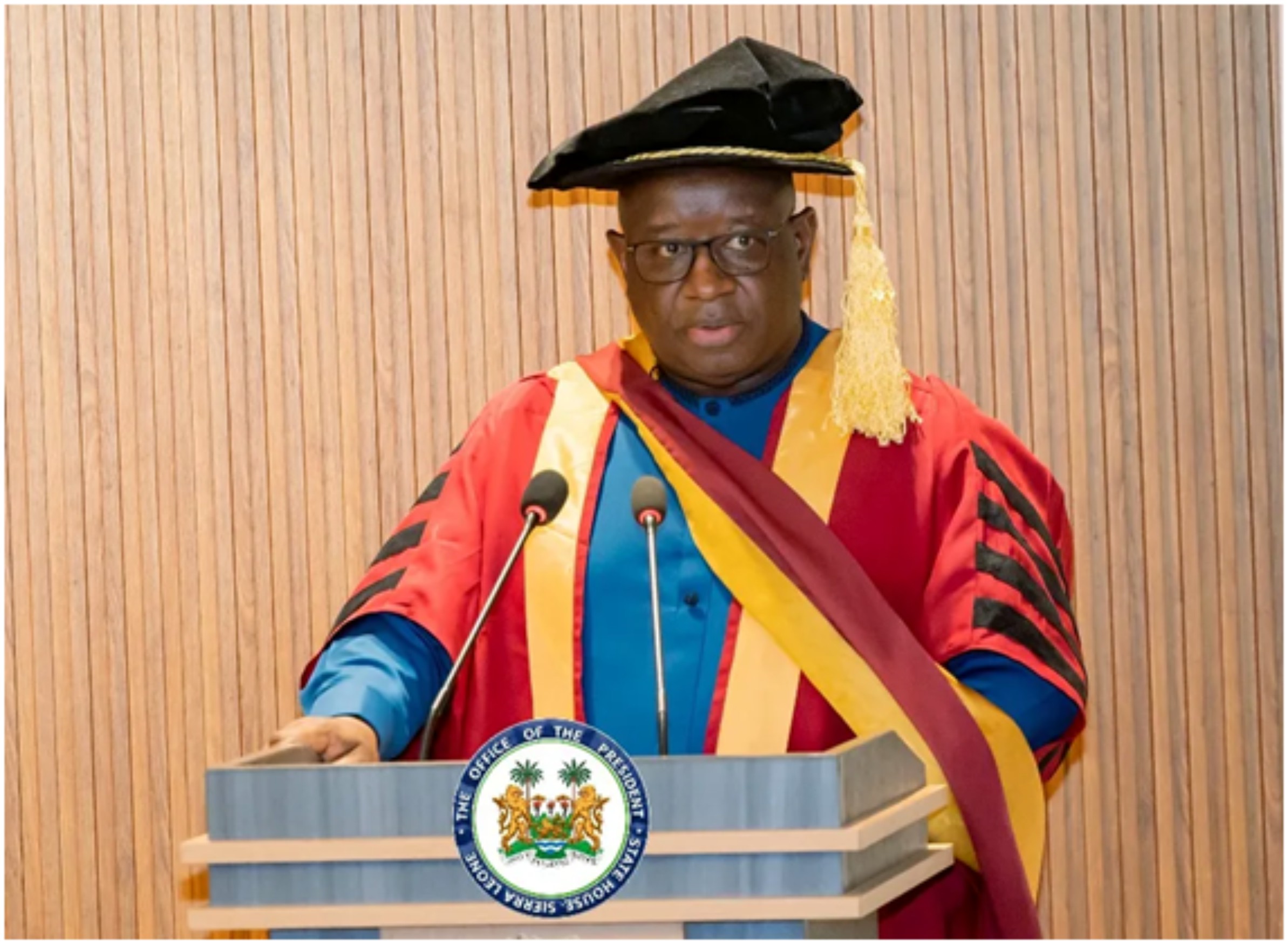 West African Pharmacists Honour Sierra Leone’s President Julius Maada ...