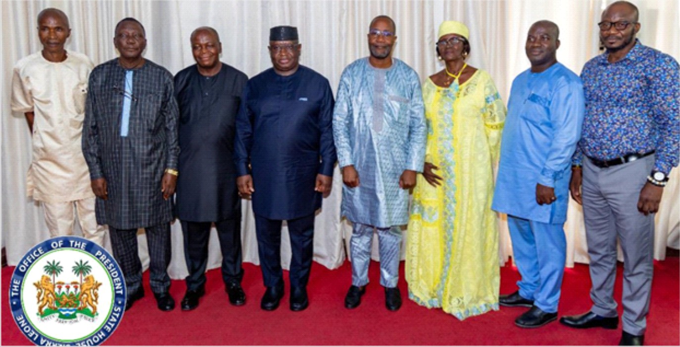 President Bio Engages Leadership Of Labour Congress - The Exclusive ...