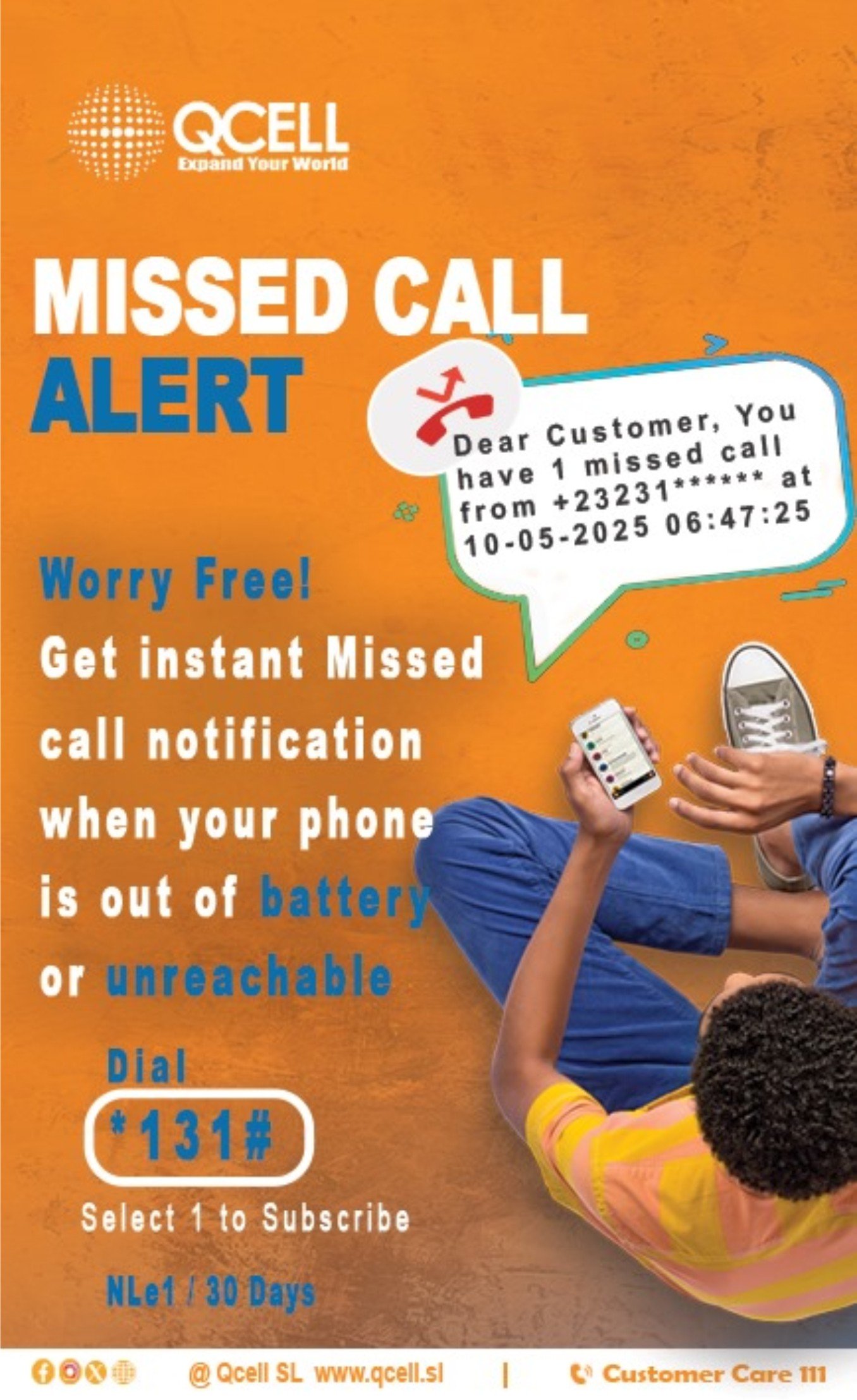 Quell: Miss Call Alert - The Exclusive Newspaper